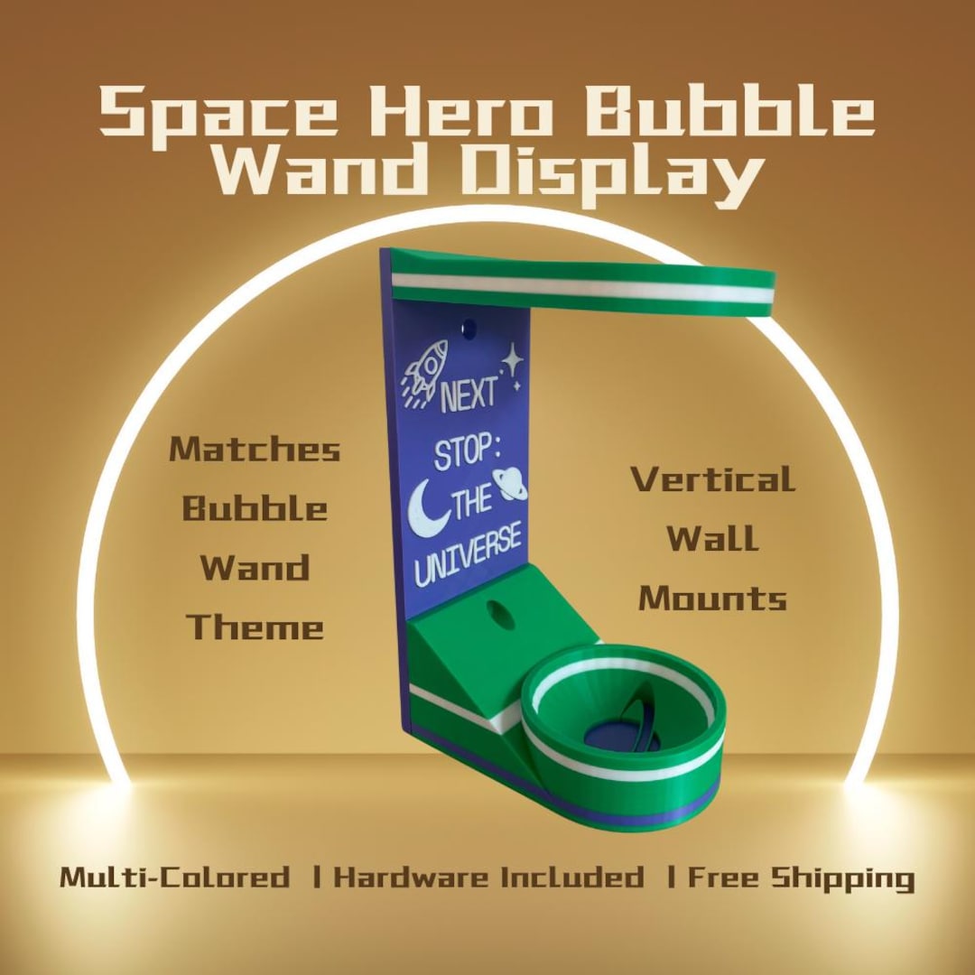 Buzz Lightyear Bubble Wand Holder | 3D Printed Toy Story Decor - Etsy