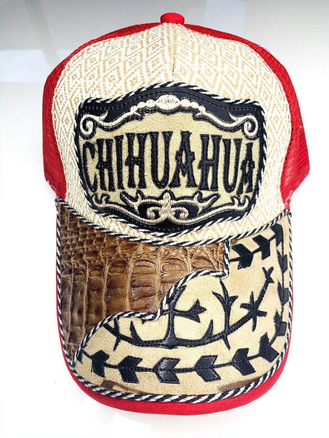 Mexican Leather Cap - Etsy