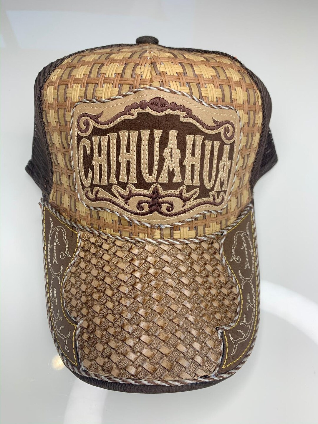 Mexican Leather Cap - Etsy