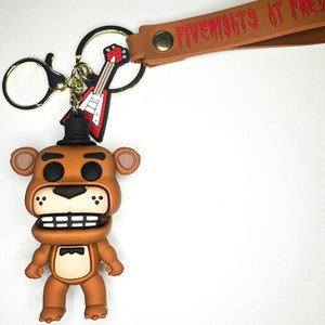 FNAF Keychain, Freddy, Fazbear Keychain - Etsy