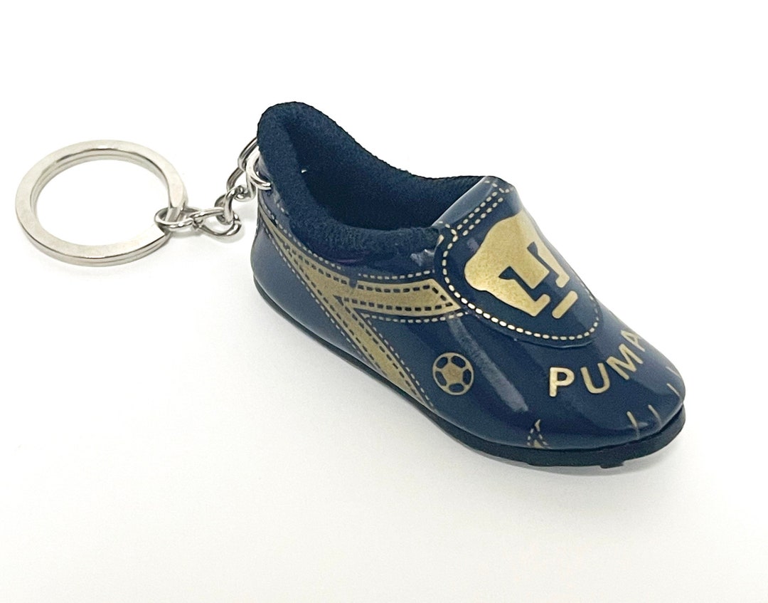 Pumas Leather Shoe Keychain - Etsy