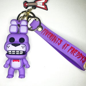FNAF Keychain, Freddy, Fazbear Keychain - Etsy