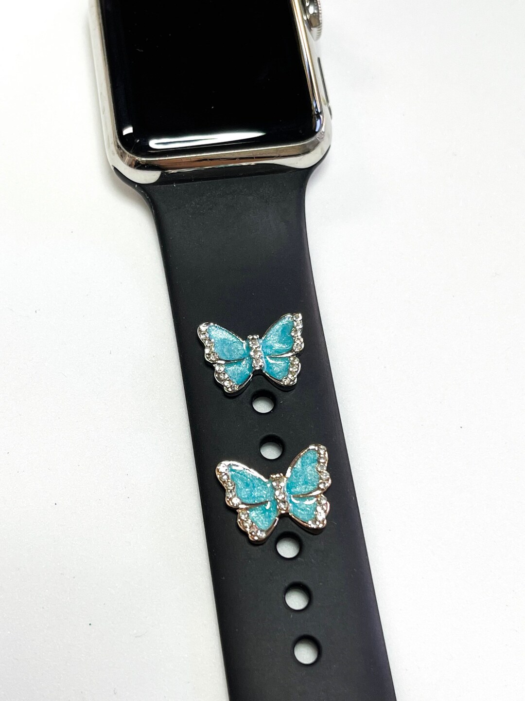 Butterfly Smart Watch Band, Butterfly Charm, Smart Watch Jewelry - Etsy