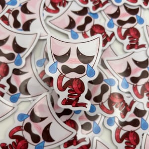 TADC Vinyl Stickers | the Amazing Digital Circus (PACK OF 3) Jax Gangle ...