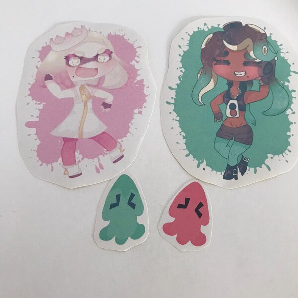 Pearl and Marina Stickers - Etsy