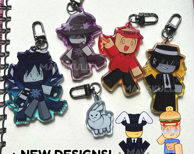 Forsaken Two Time and Azure Keychains Charms - Etsy