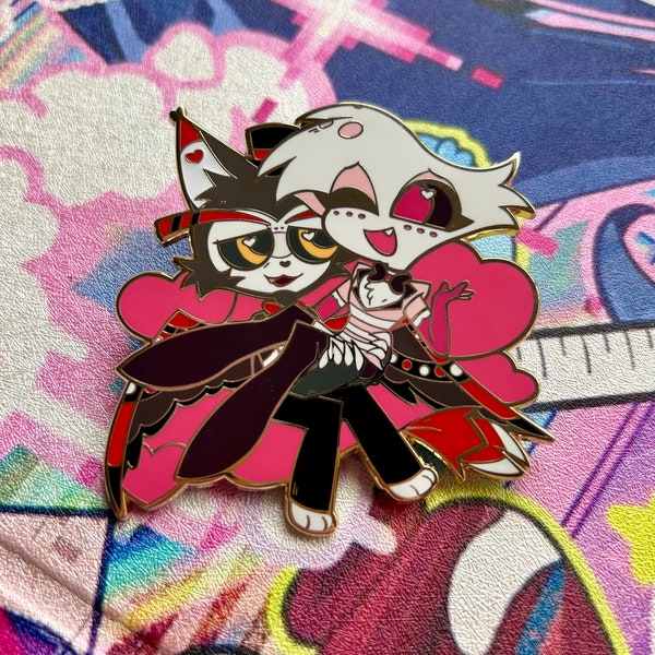 Husk X Angel Hazbin Hotel - Etsy