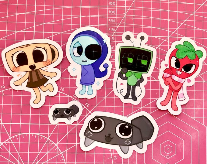 Dandy World Sticker Set - Etsy.de