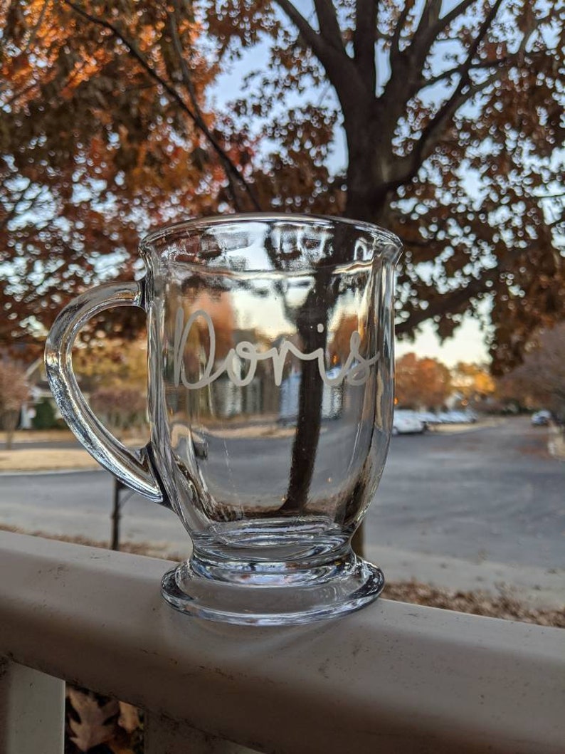 Etched Personalized Coffee Mugs - Etsy