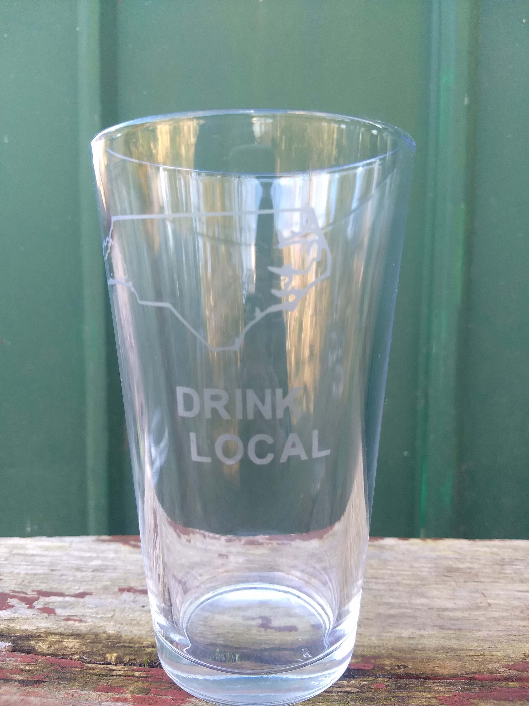 Etched Personalized Pint Glass - Etsy