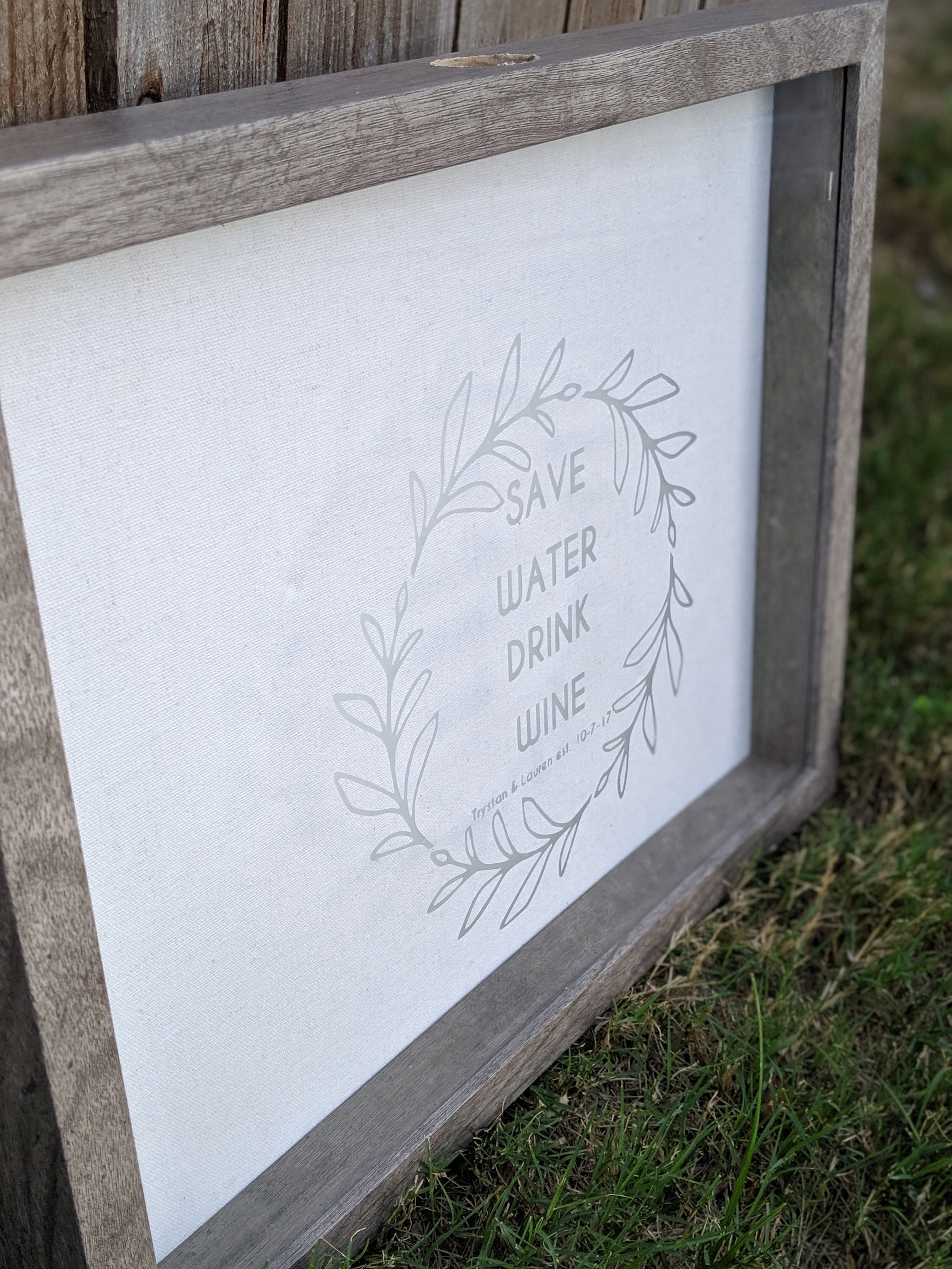 Etched Shadow Box - Etsy