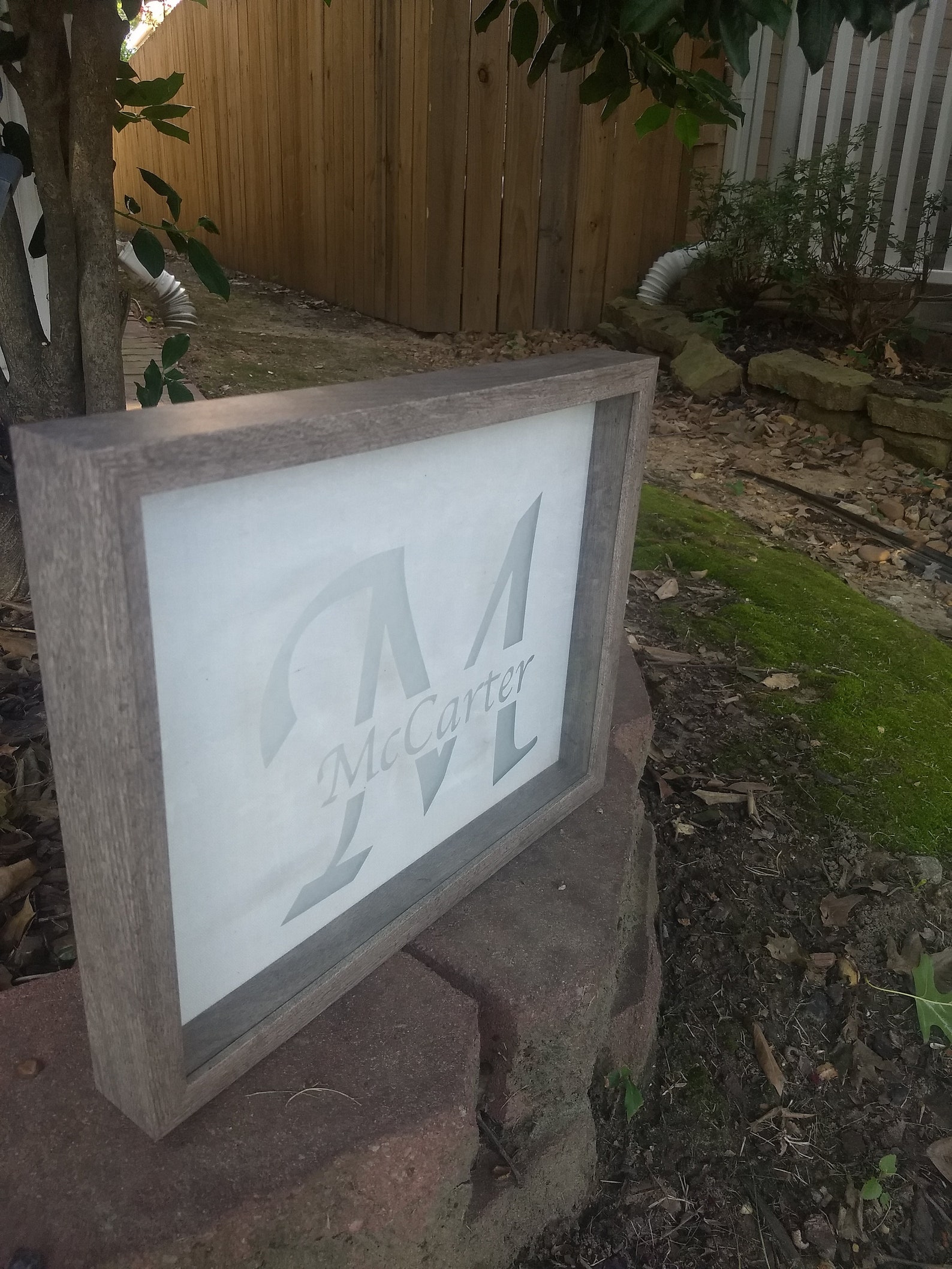 Etched Shadow Box - Etsy