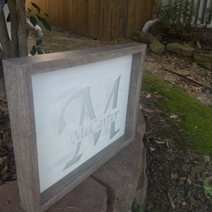 Etched Shadow Box - Etsy