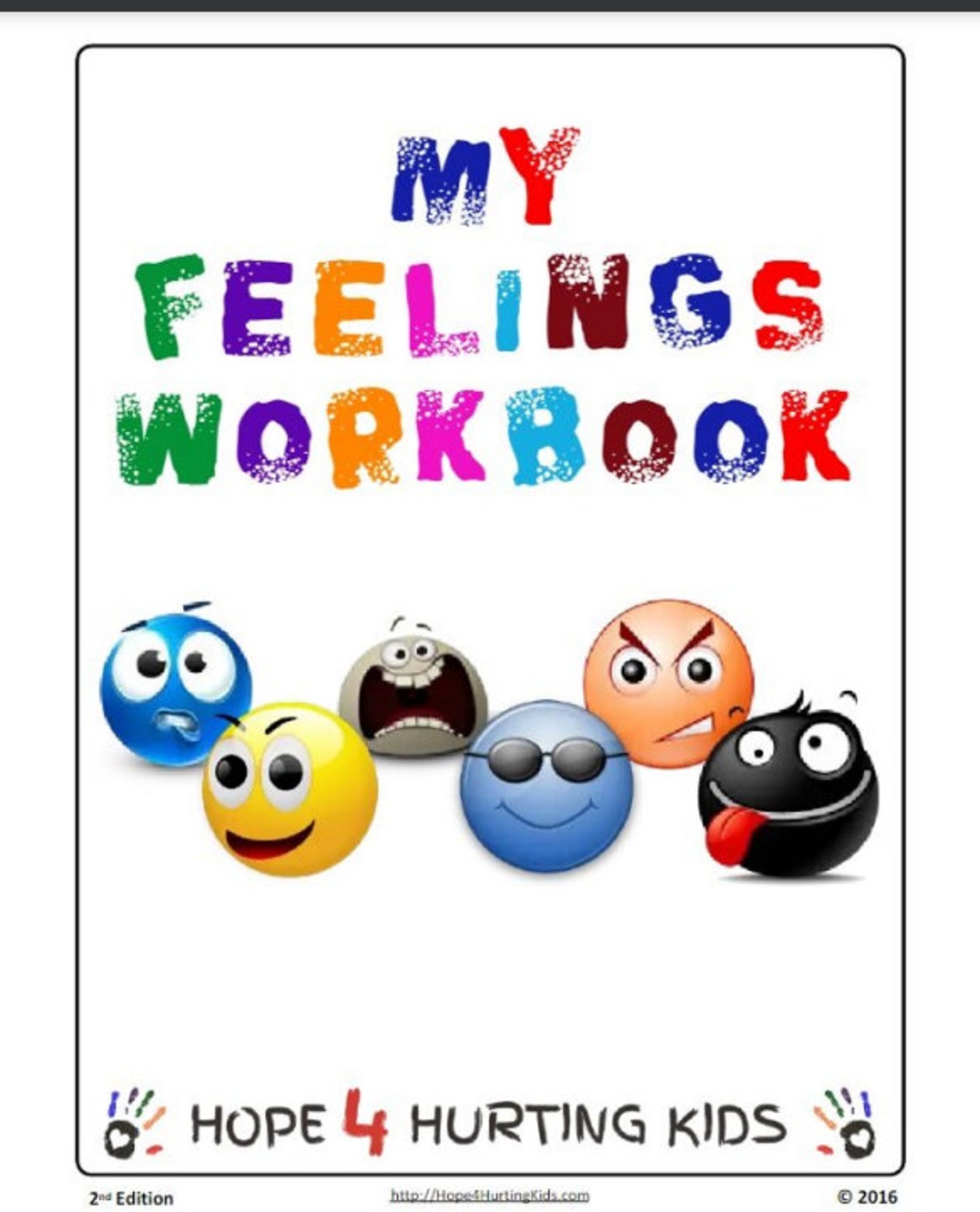 My Feelings Workbook - Etsy