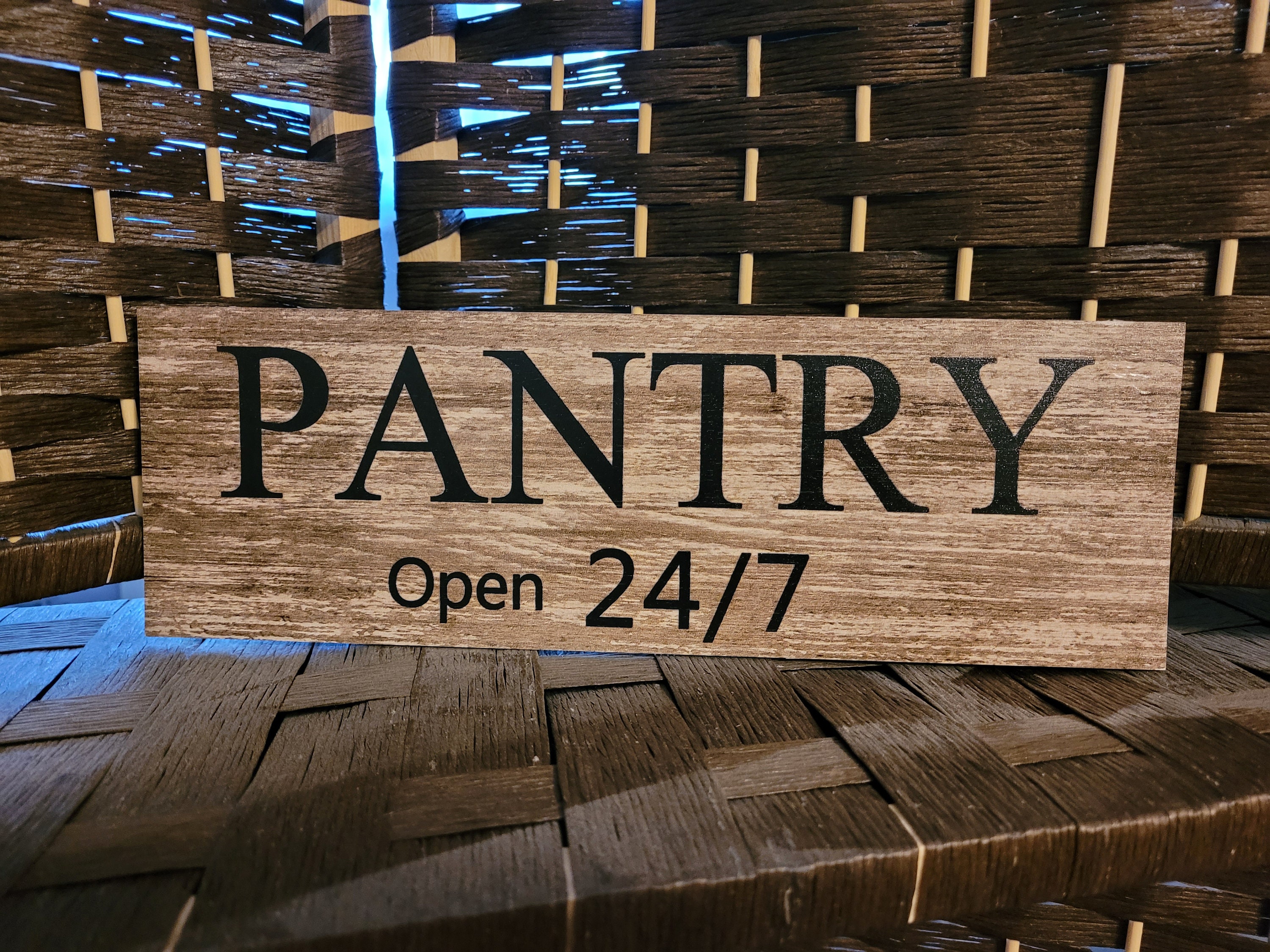 Wooden Signs for Your Home - Pantry and Floral Designs - Etsy