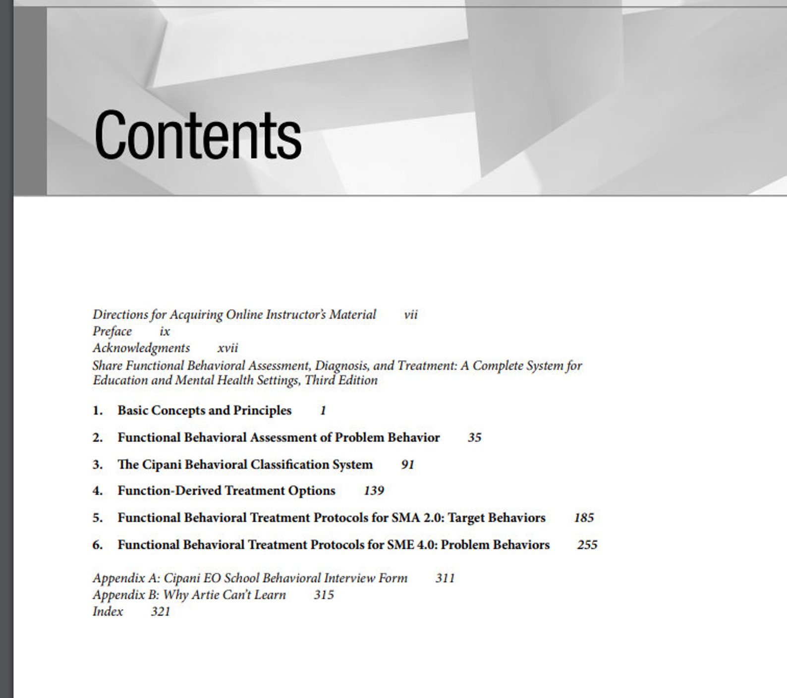 Functional Behavioral Assessment, Diagnosis and Treatment, 3rd Edition ...