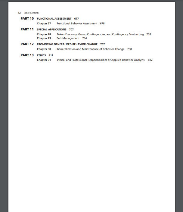 Applied Behavior Analysis, 3rd Edition - Etsy Canada