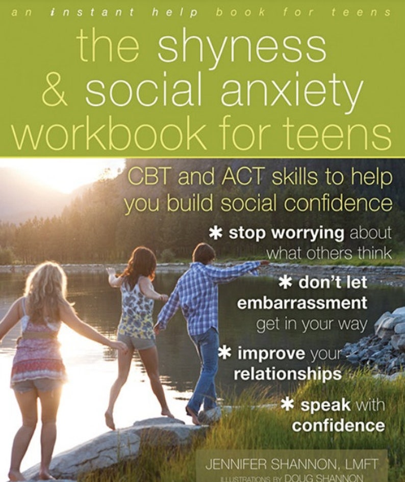 The Shyness and Social Anxiety Workbook for Teens - Etsy