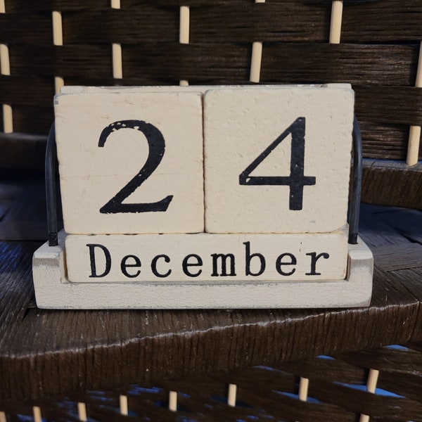 Block Calendar - Etsy