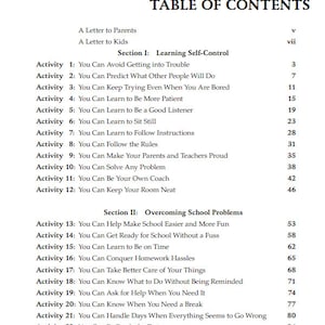 ADHD Workbook for Kids - Etsy