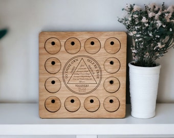 Personalised Recovery Token Display, Recovery Tokens,personalized ...