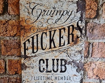 Grumpy Fuckers Club - Etsy Australia