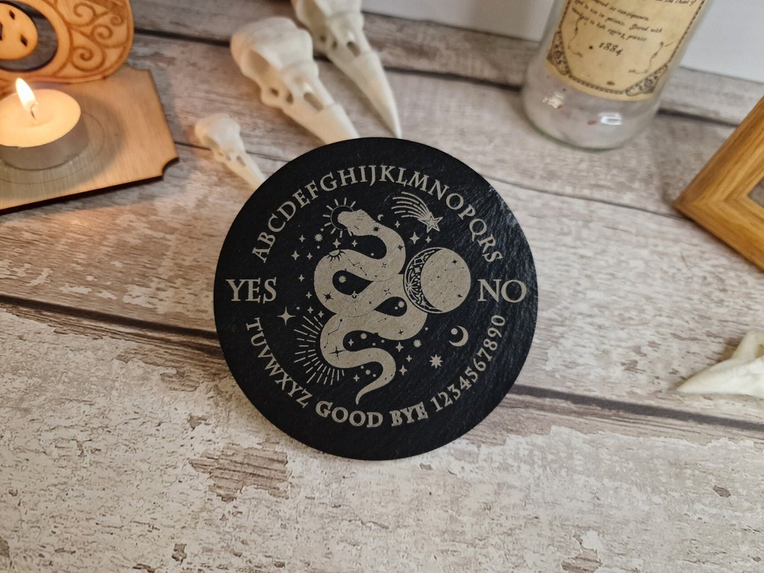 Ouija Board Game Coaster - Candle Display Stand - Snake -beautiful yet ...