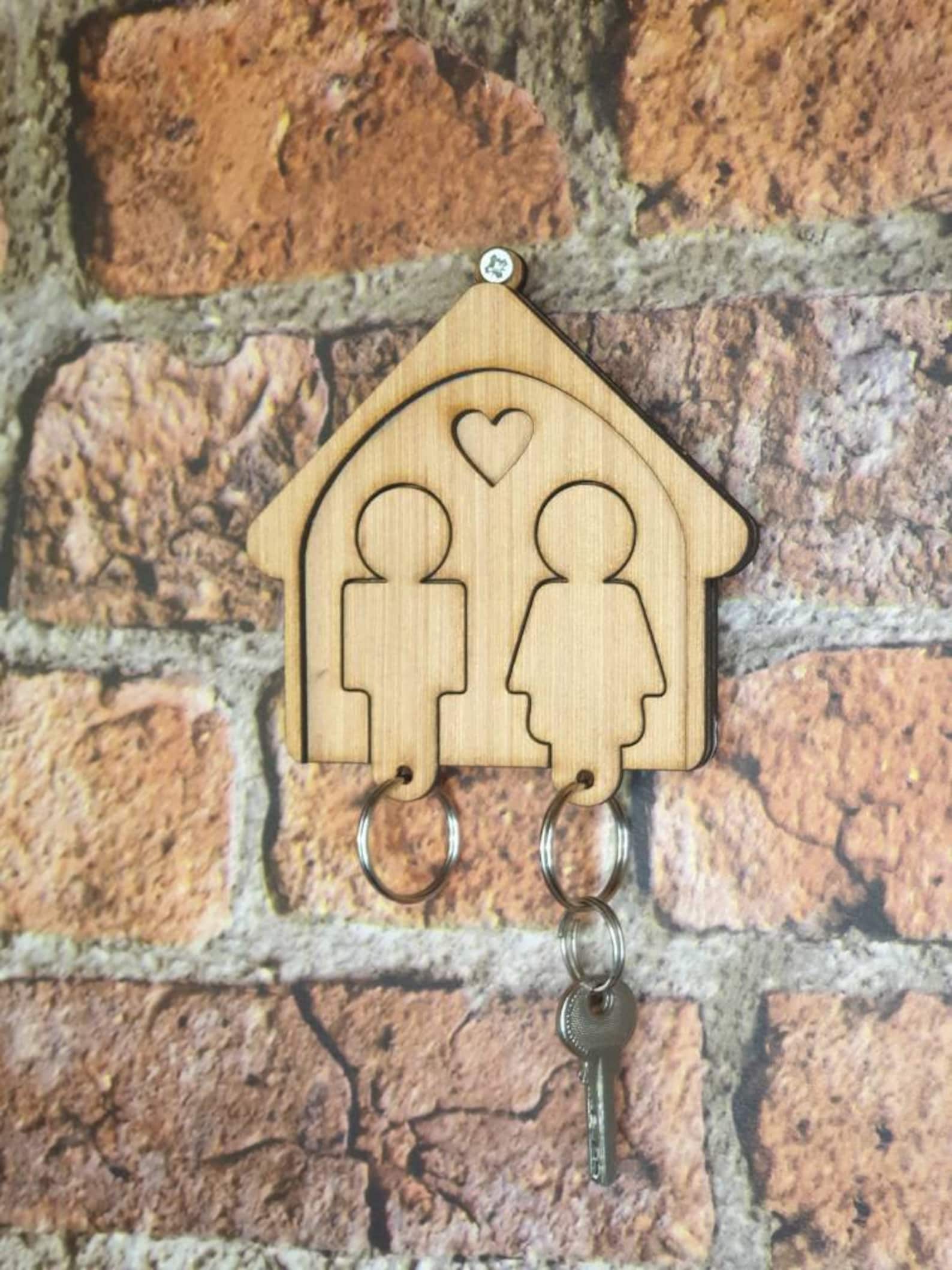 His and Hers, Hers and Hers, His and His Keyrings and Key Holder. First ...