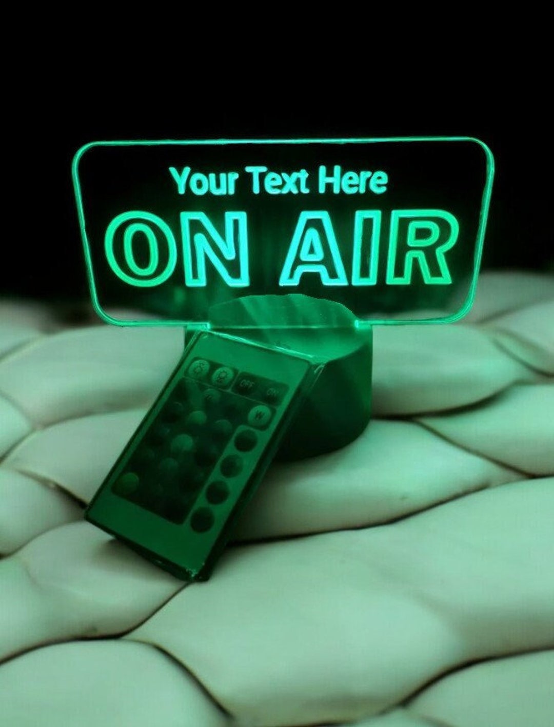 Personalised Colour Changing ON AIR Light - LED - Man Cave - Gaming ...