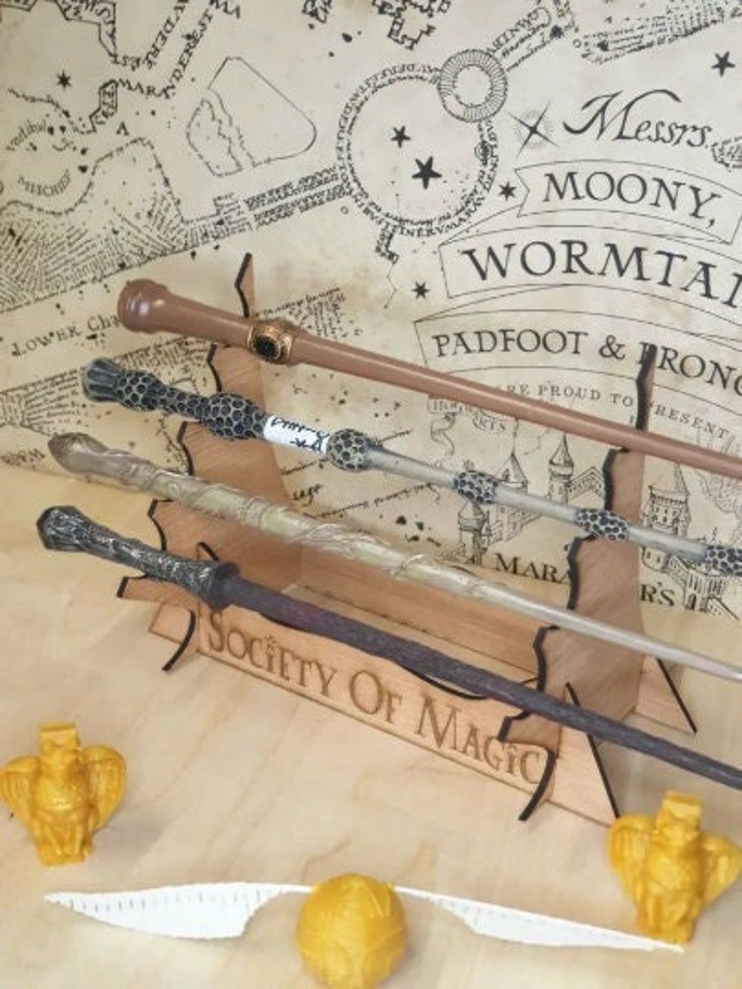 Magic Wand Display Stand. Display Your Wand Collection Wicca, Witch ...