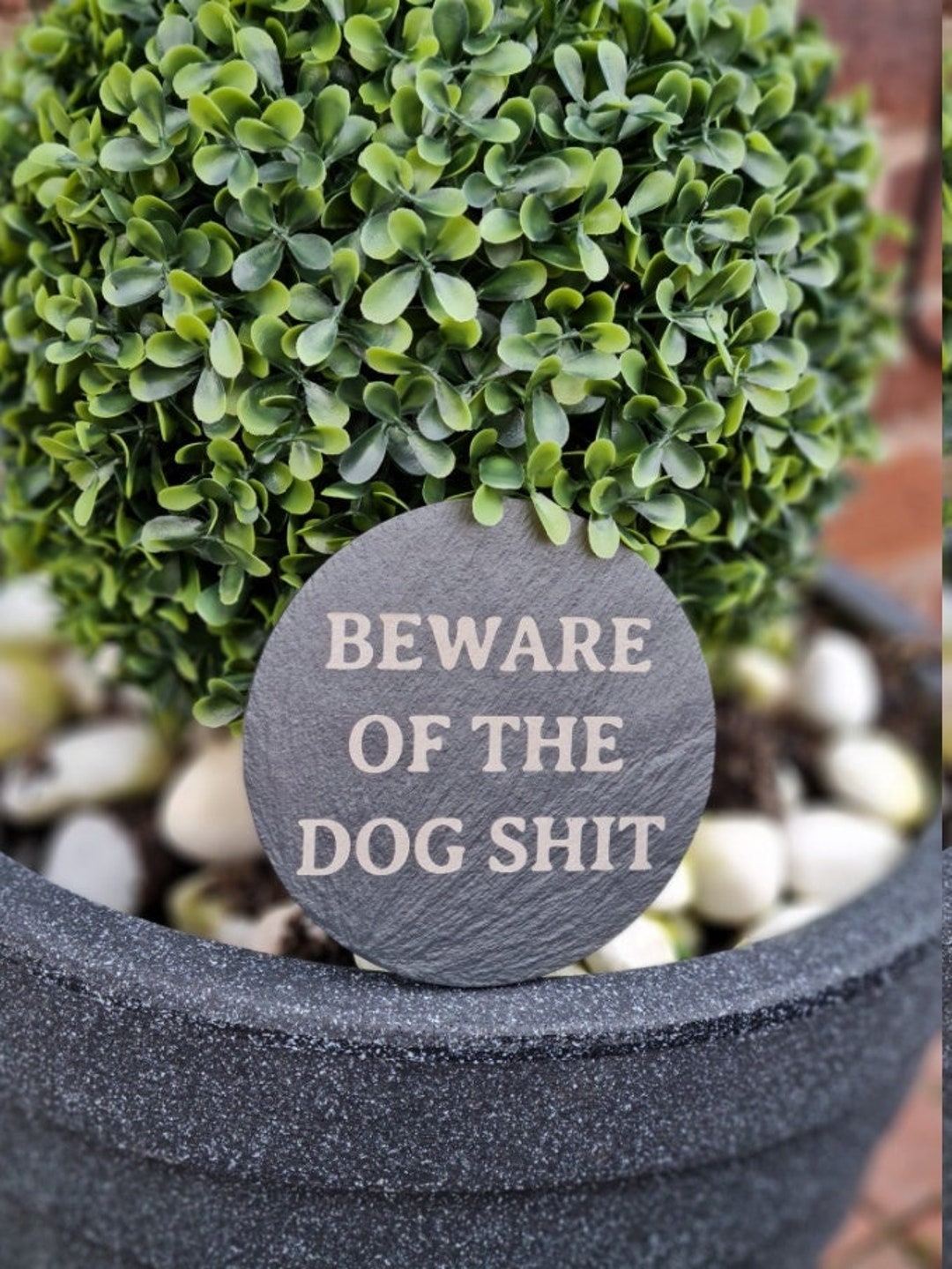 Funny Garden Decoration - Engraved Onto High Quality Welsh Slate ...
