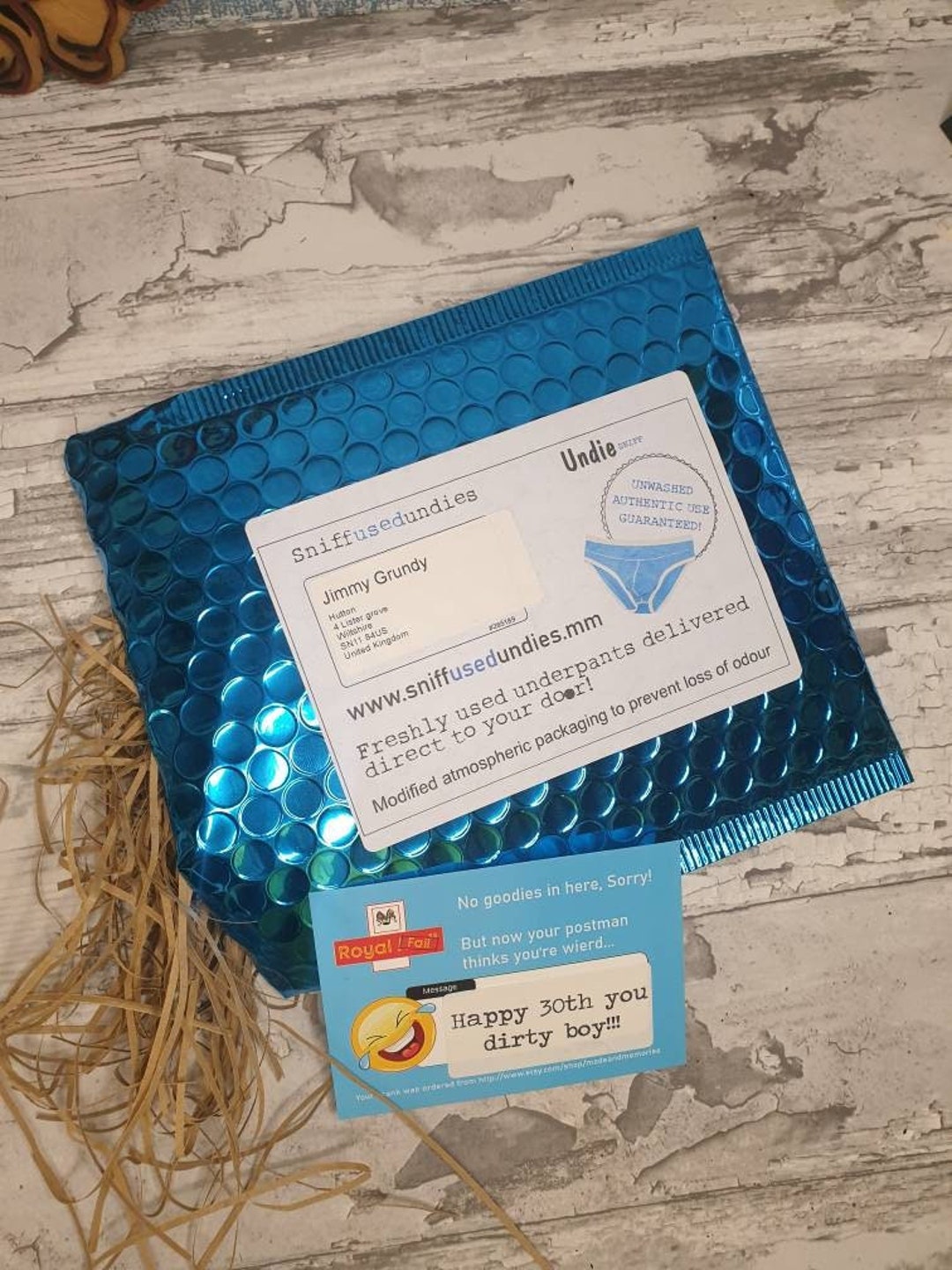 Undies Sniff Prank! Sent Direct to Victims Door! Pants Smelling ...