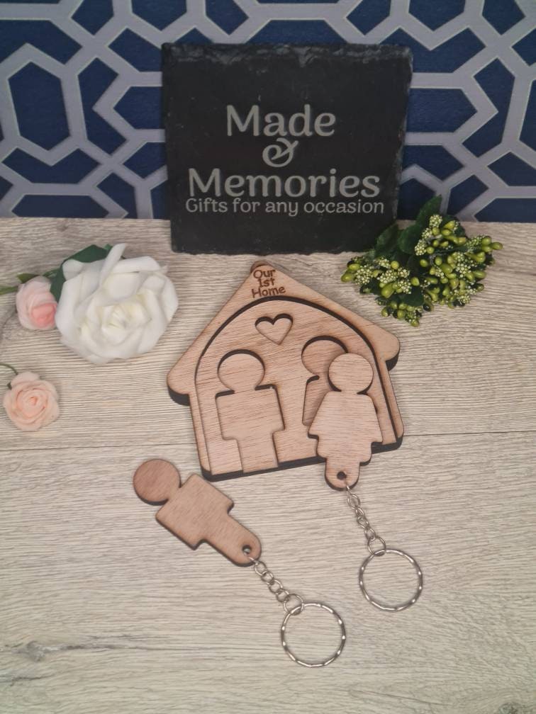 His and Hers, Hers and Hers, His and His Keyrings and Key Holder. First ...