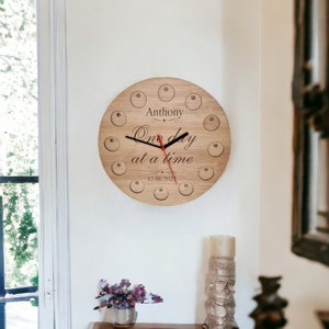 Personalised Recovery Token Display Clock Chips Personalized Serenity ...