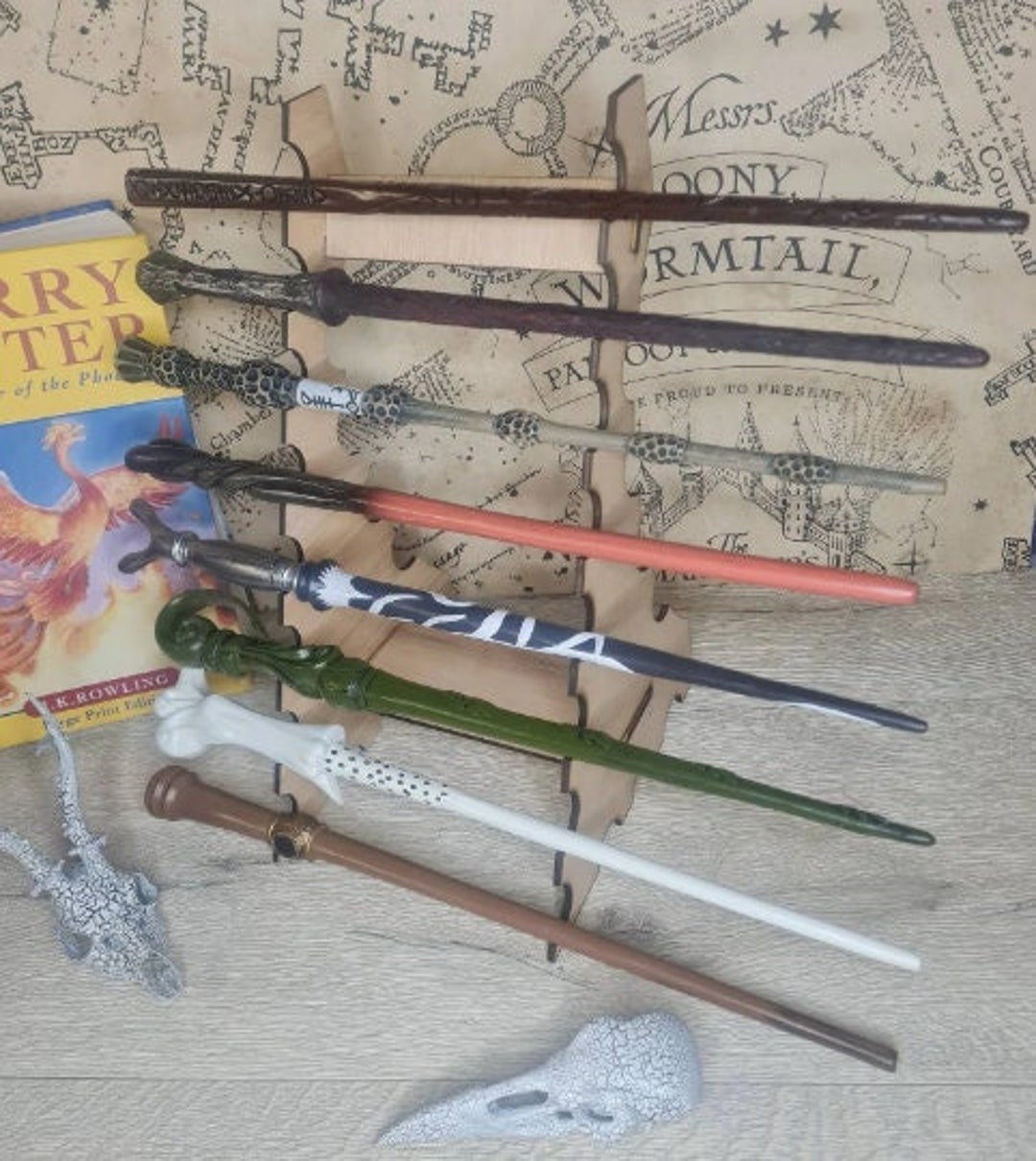 Reversible Magic Wand Display Stand. Display Your Wand Collection ...