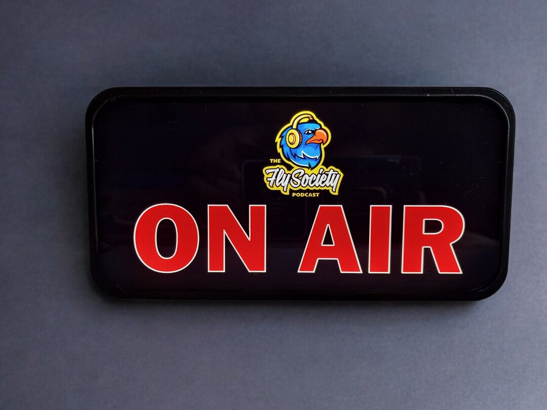 Personalised on Air Light Light Box Desk Work Home Decor Birthday Gift ...