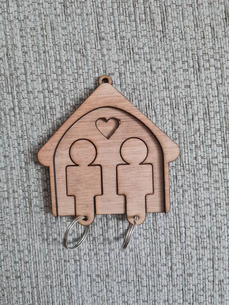 His and Hers, Hers and Hers, His and His Keyrings and Key Holder. First ...