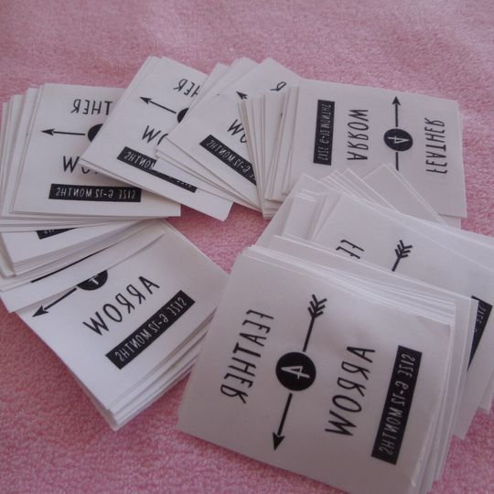 CUSTOM NECK LABEL Transfer Affordable Custom Neck Tag for T - Etsy