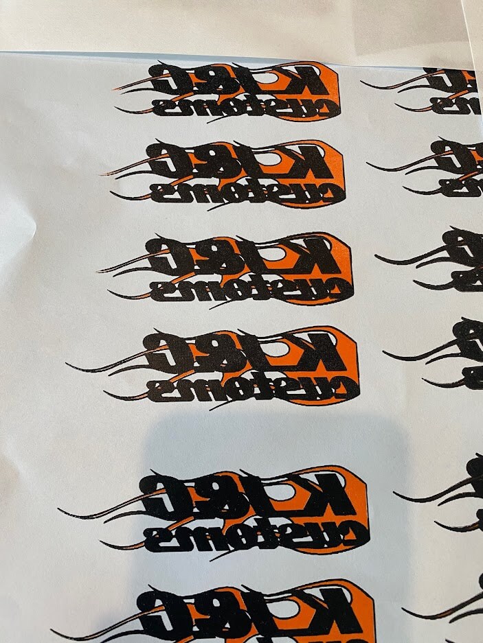 Screen Printed Transfers Iron on Transfer CUSTOM Plastisol - Etsy