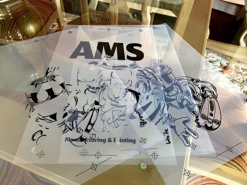 Transparency Screen Printing Accurip - Etsy