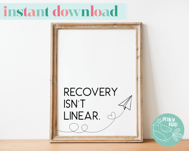 Recovery Slogans, Mental Health & Growth Mindset Quotes, Inspirational ...