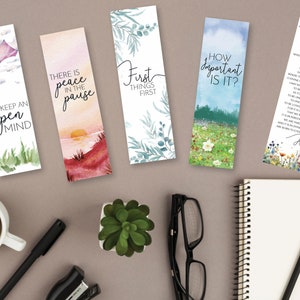 Printable Recovery Bookmarks - Alanon, Coda, & 12-step Program Slogans ...