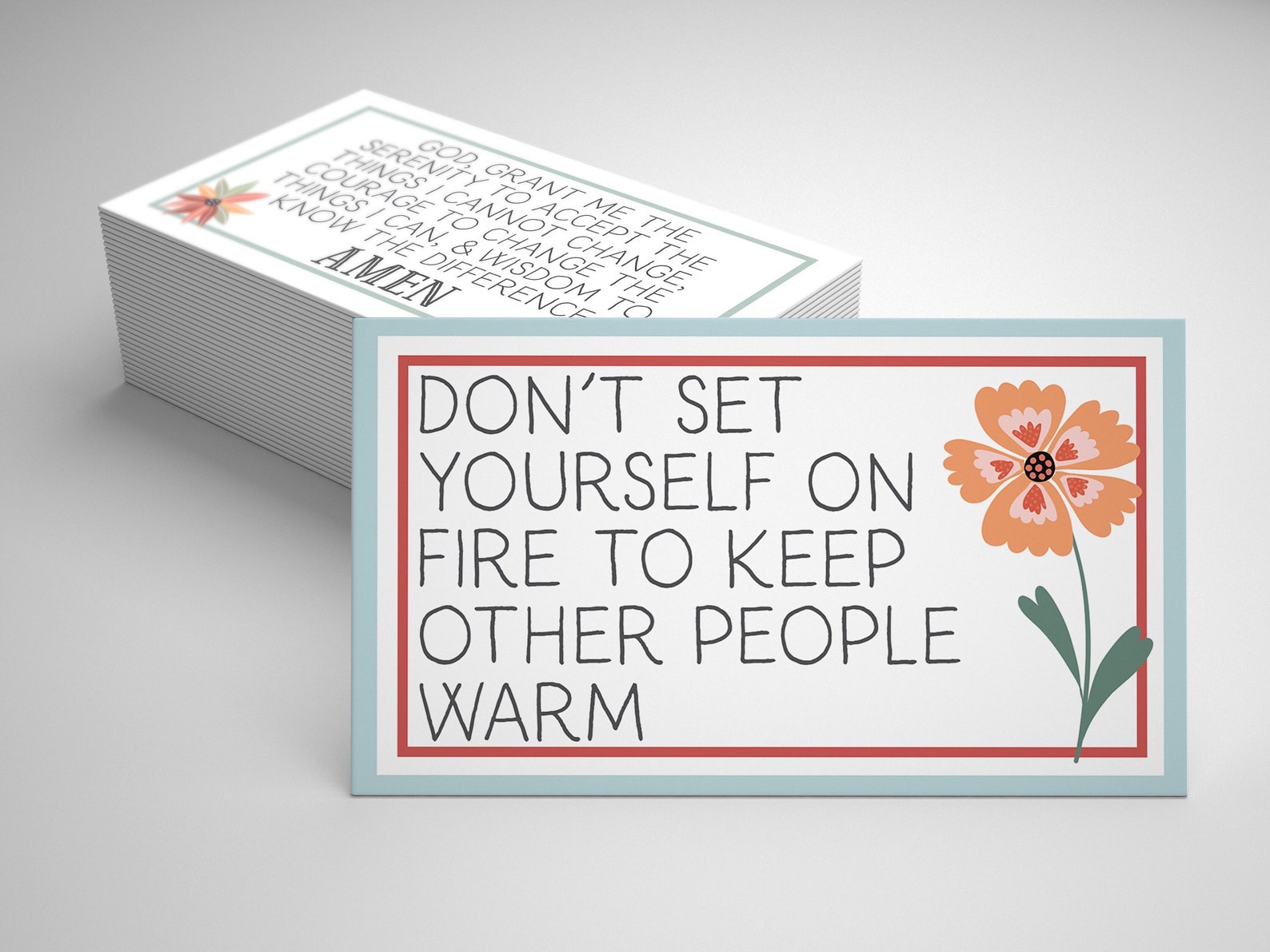 Printable Recovery Pocket Cards - Alanon, Coda, and Other 12-step ...