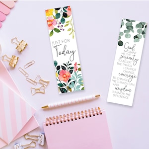 Printable Recovery Bookmarks - Alanon, Coda, & 12-step Program Slogans ...