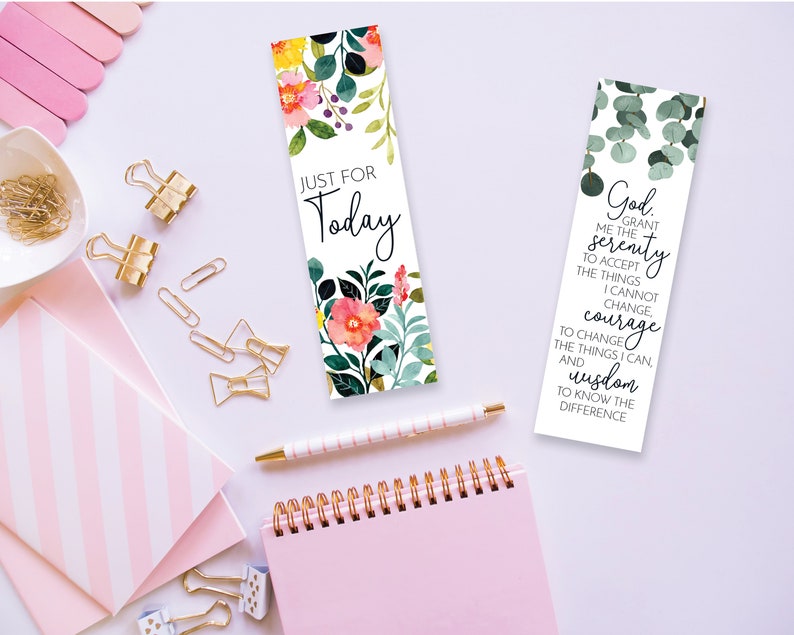 Printable Recovery Bookmarks Alanon Coda & 12-step Program - Etsy