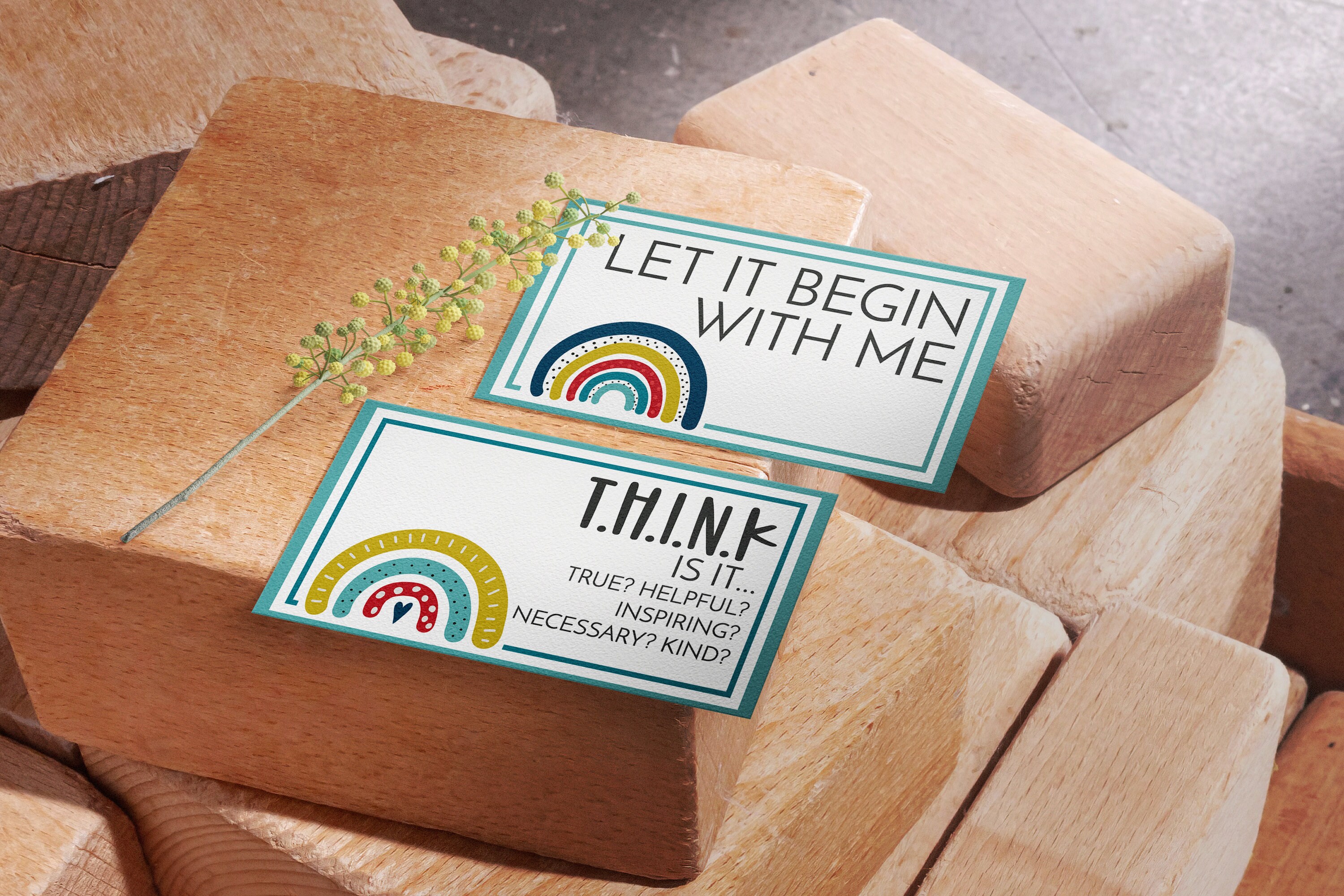 Rainbow Printable Recovery Pocket Cards Alanon Coda and - Etsy