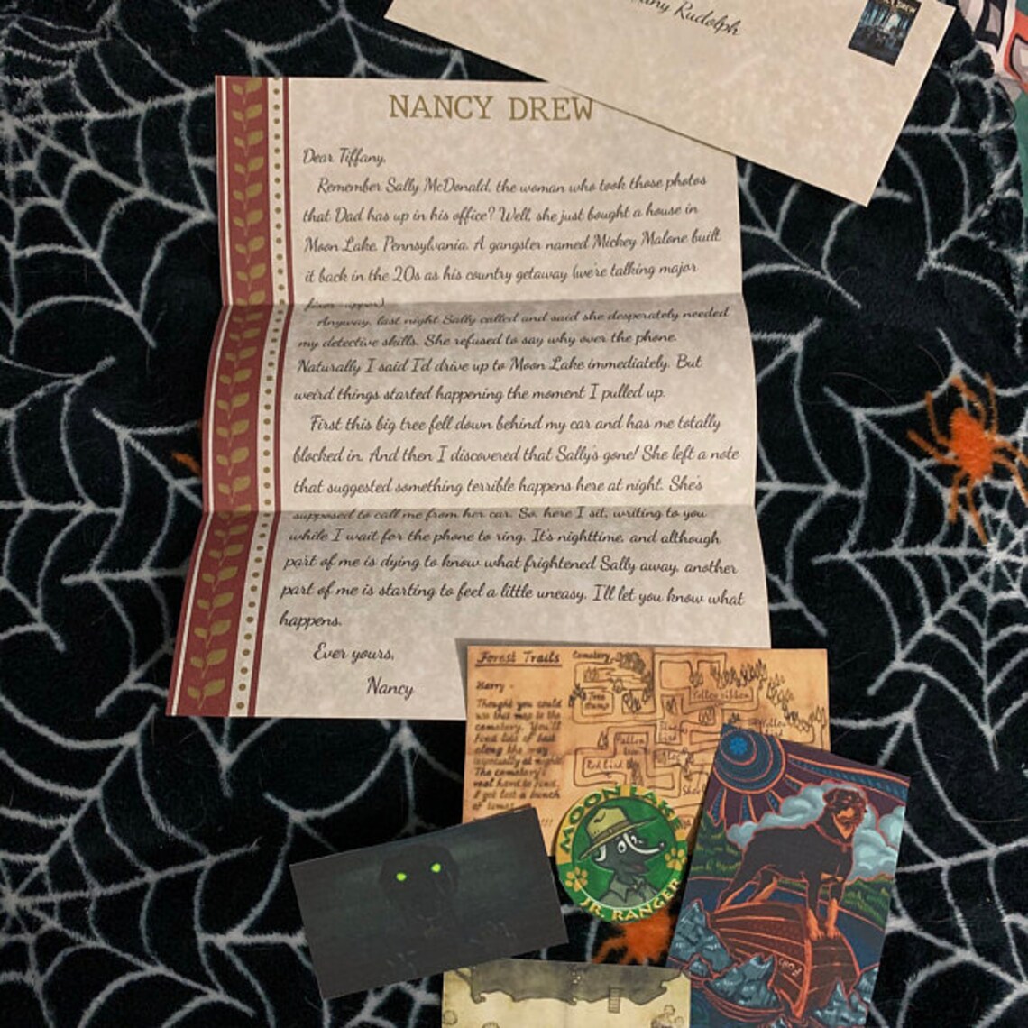 Custom Letter From Nancy Drew - Etsy