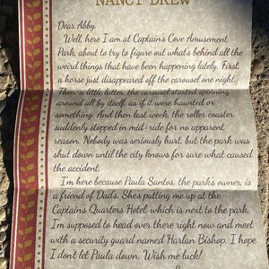 Custom Letter From Nancy Drew - Etsy