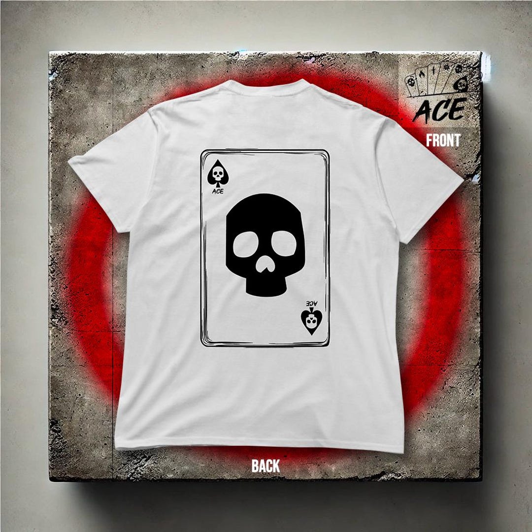 CS Cards Acet-shirt Cstrike Counter Strike CS2 Esports Gaming Apparel ...