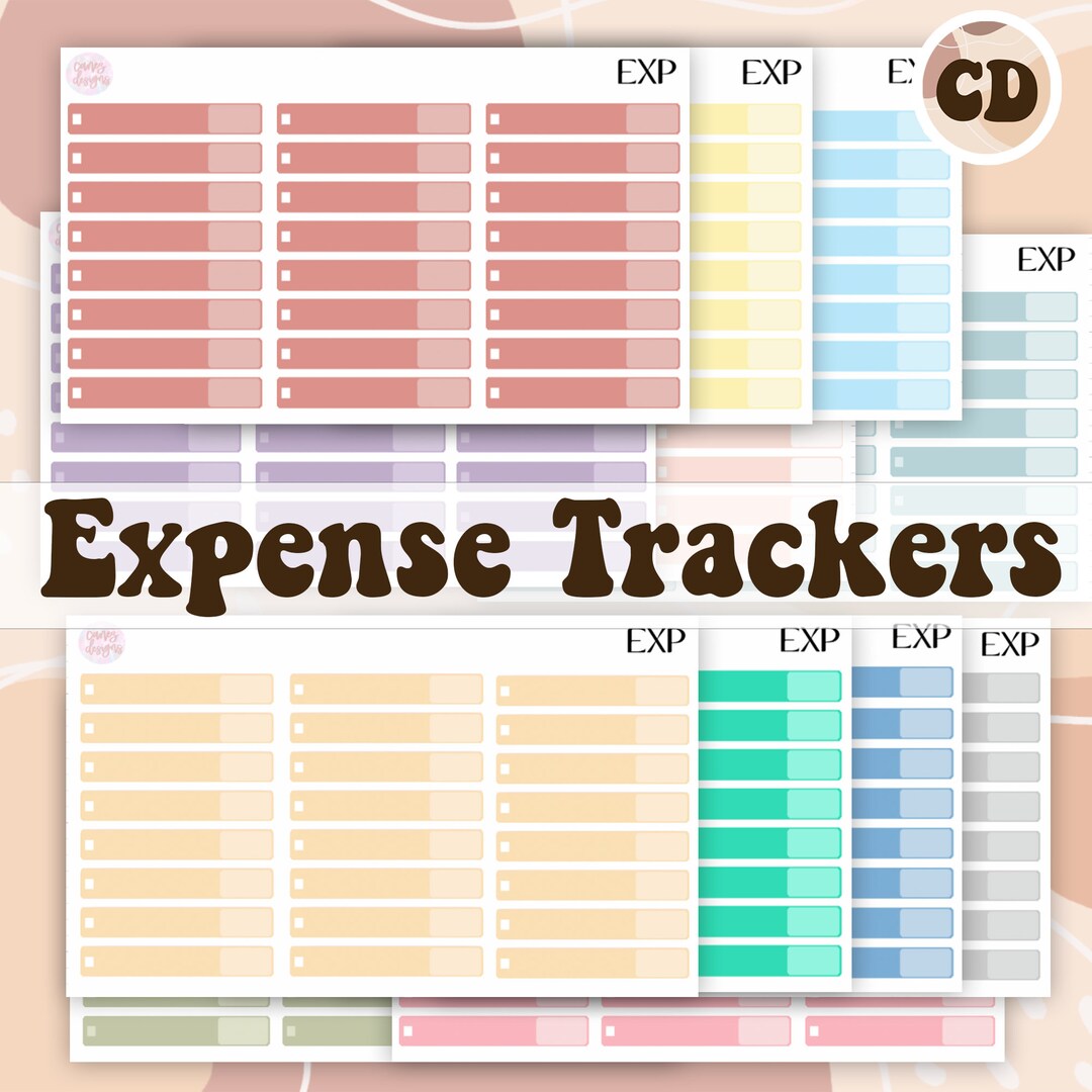 Expense Trackers | Plum Paper Planner | Budget Stickers | Budget ...